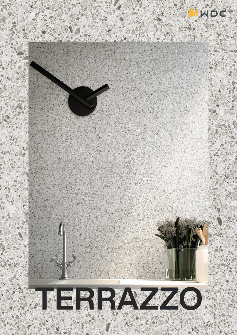 กระเบื้อง Mega tile (พอร์ซเลน) TERRAZZO | WDC